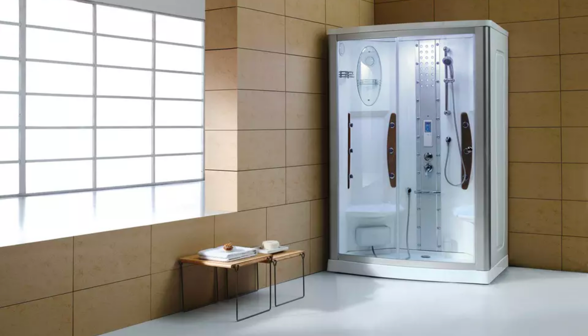 Mesa 803A Steam Shower - Buy Online | Luxury Walk-in Steam Bath – Mesa ...